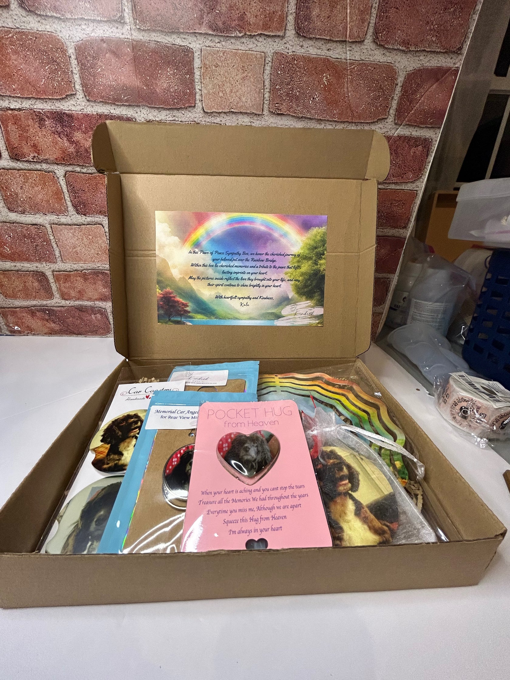 Paws of Peace Sympathy Box – Kindred Kate's